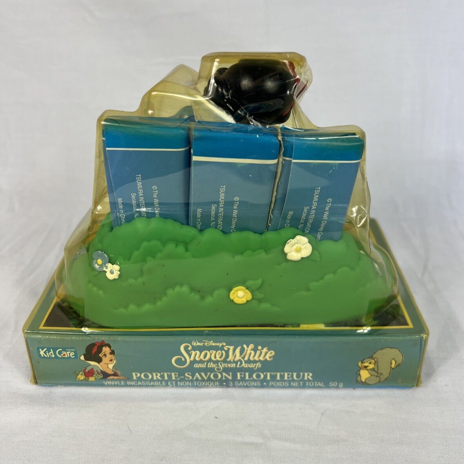 Disney Snow White Floating Vinyl Soap Dish and 3 Soaps NOS Kid Care - Etsy