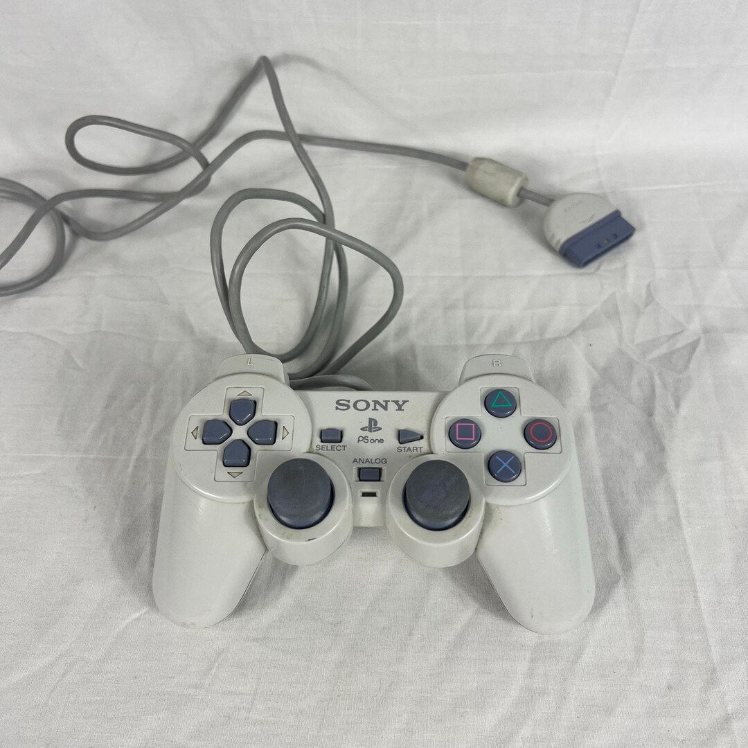 Sony Playstation Analog Controller Gray Corded SCPH-110 - Etsy