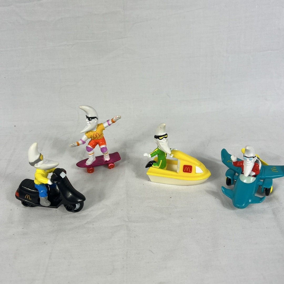Vintage Mcdonalds 1988 Mac Tonite Moon Man Happy Meal Toy Lot - Etsy