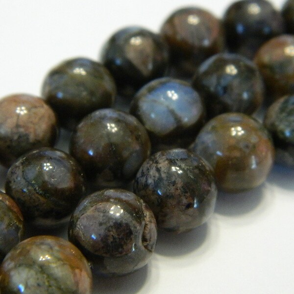 African Blue Opal Beads - Etsy