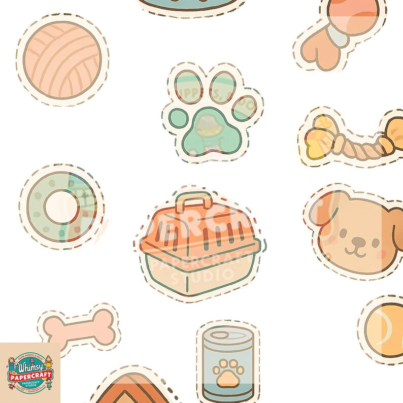 Printable Puppy Dog Finger Puppets – Set of 4 Cute DIY Paper Puppets ...