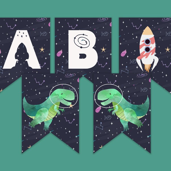 Dinosaur Space - Etsy