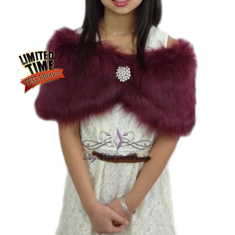 Faux Fur Capelet - Etsy