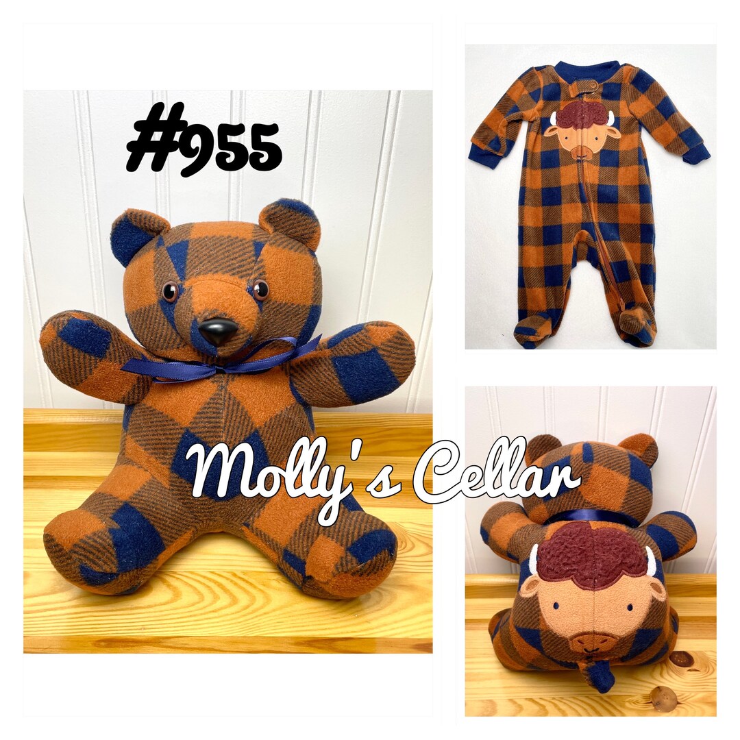 Keepsake Memory Bear Baby Sleeper Memory Bear Baby Clothes - Etsy