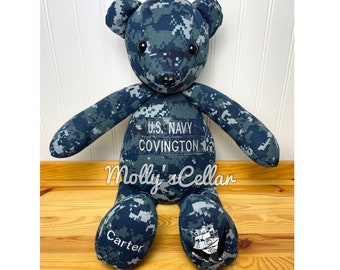 Military Deployment Bear - Etsy