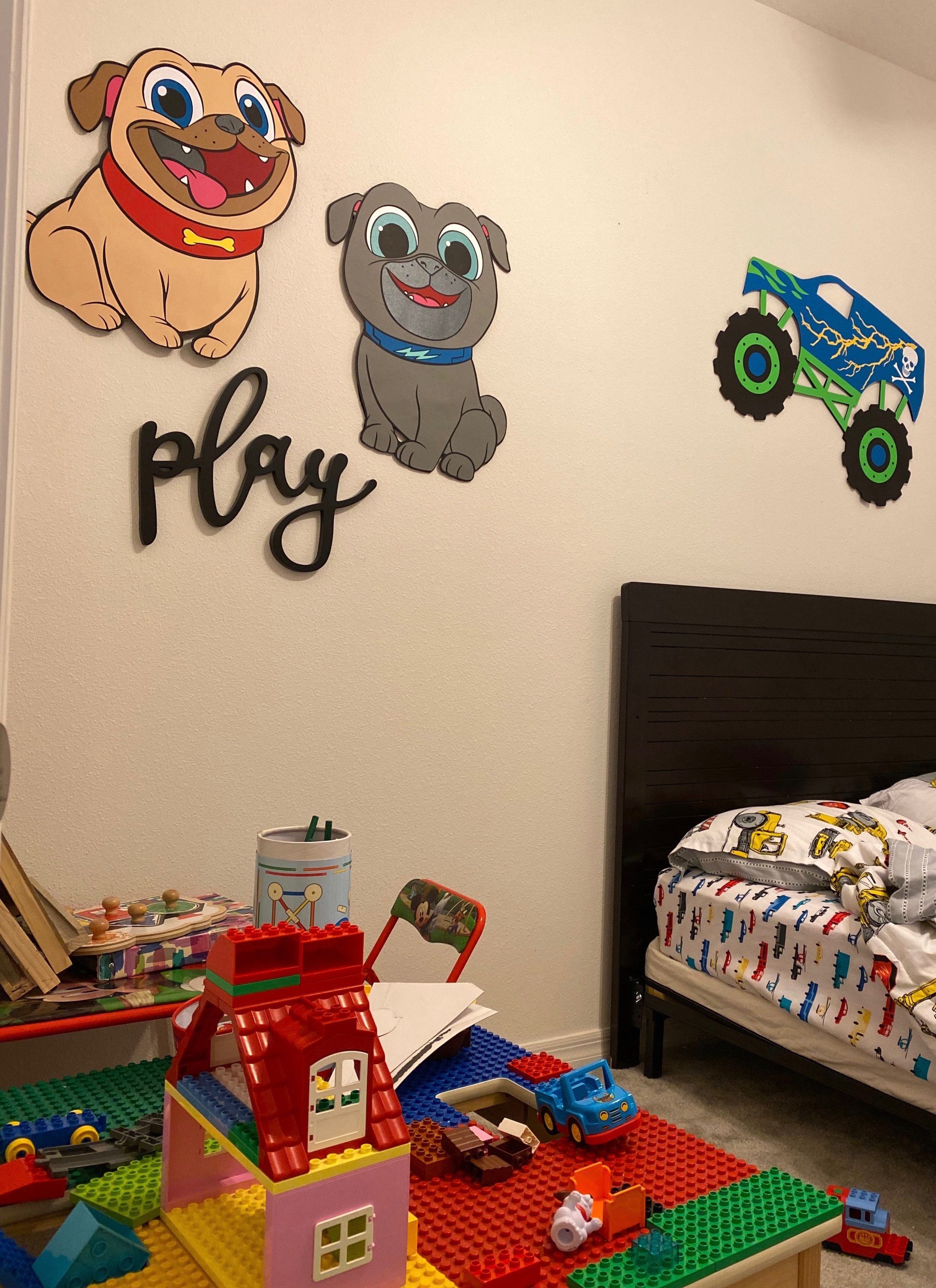 Puppy Dog Pals Birthday Decoration Puppy Dog Pals Birthday | Etsy