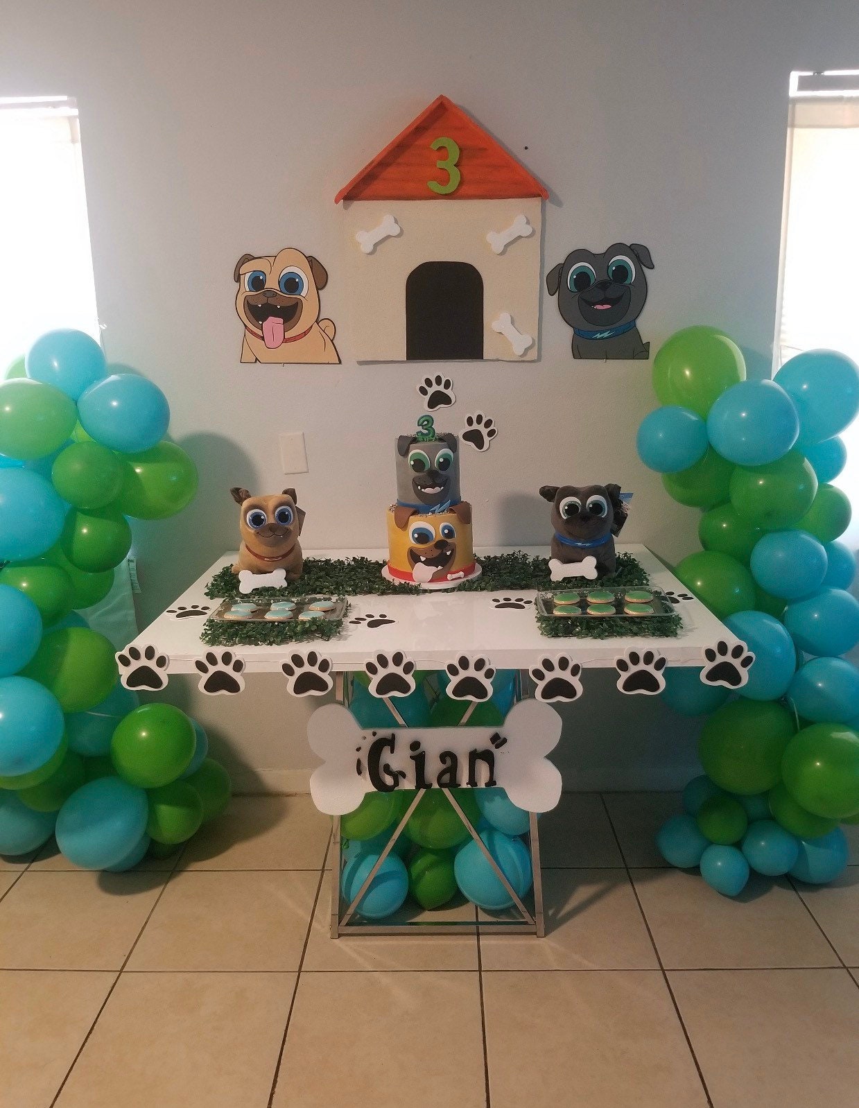 Puppy Dog Pals Birthday Decoration Puppy Dog Pals Birthday | Etsy