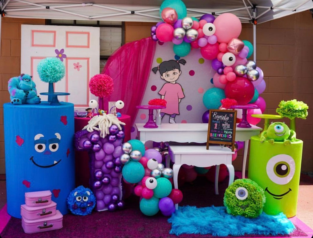 Monsters Inc Party Decoration Monsters Inc Birthday Party - Etsy