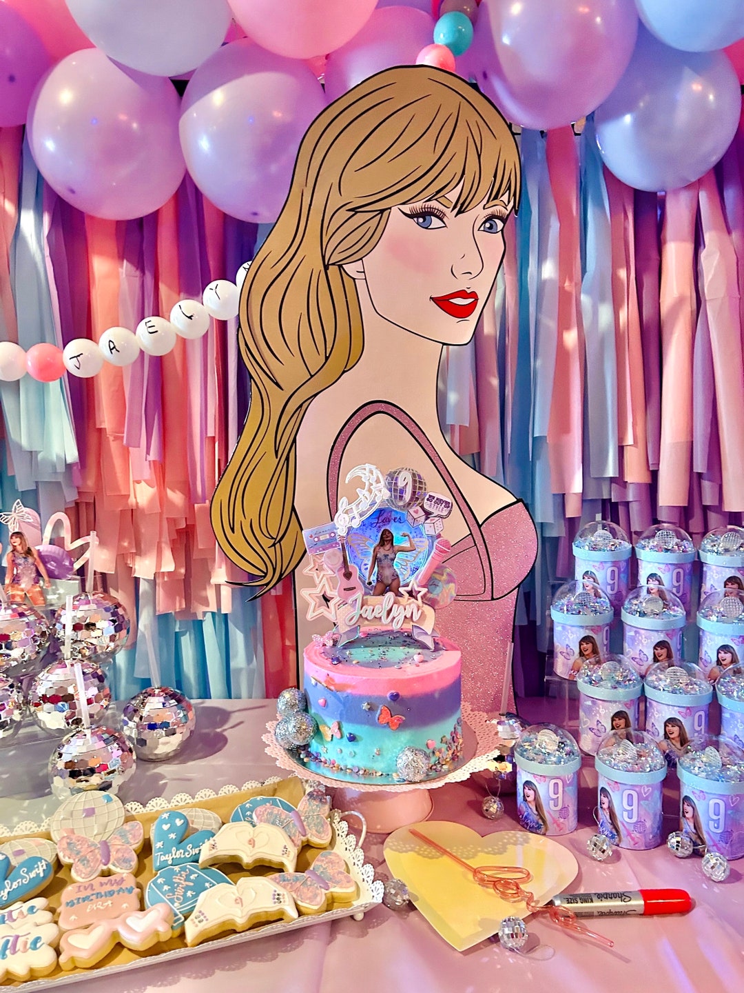 Taylor Swift Birthday, Taylor Swift Party Decor, Taylor Swift Party ...
