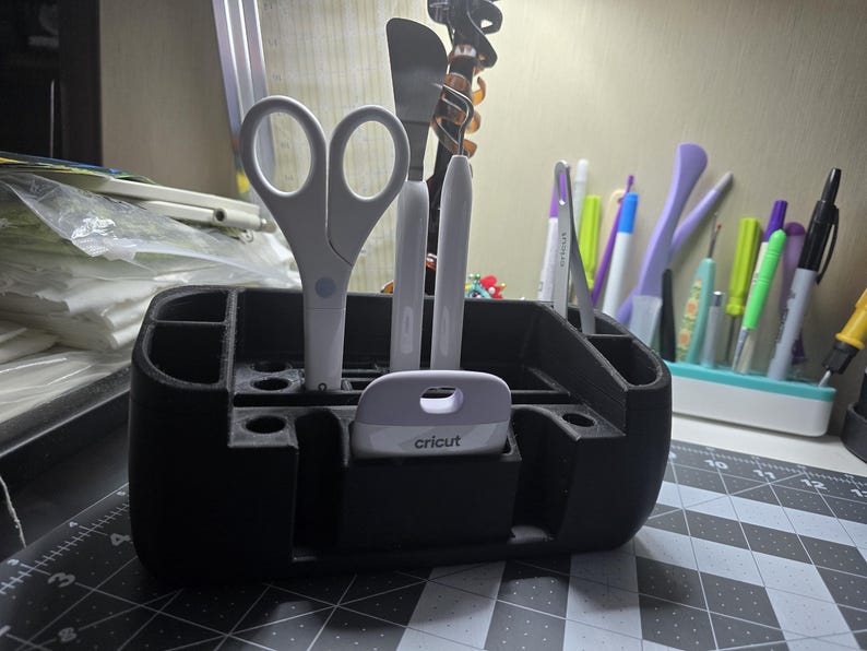 3D Printed Craft Tool Caddy - FREE CRICUT TOOLS! - Etsy