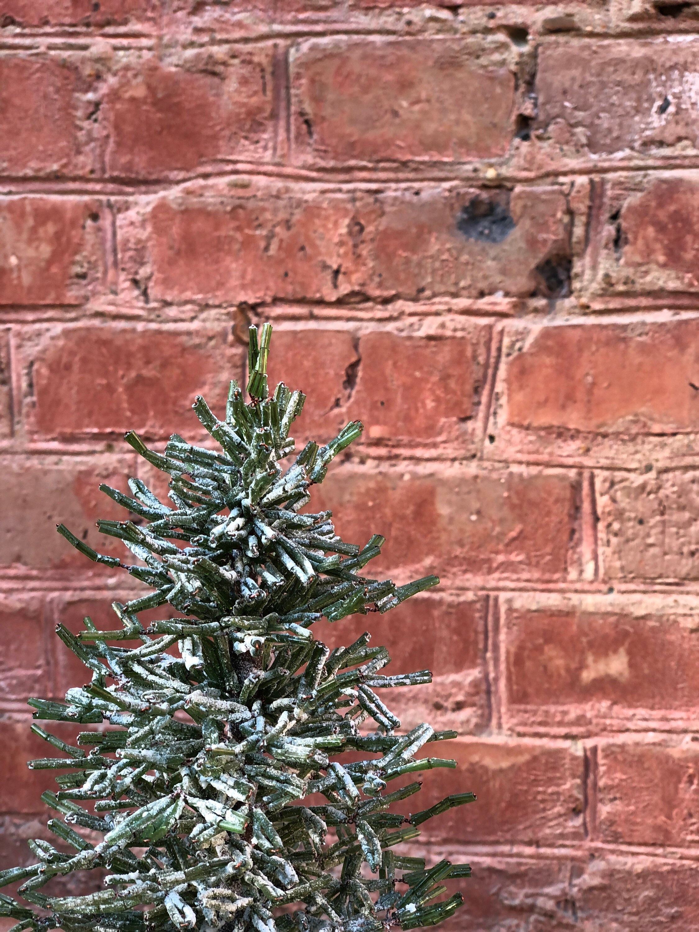 Beaded Christmas Tree in Snow, New Year Gift, Christmas Gift, Seed Bead ...