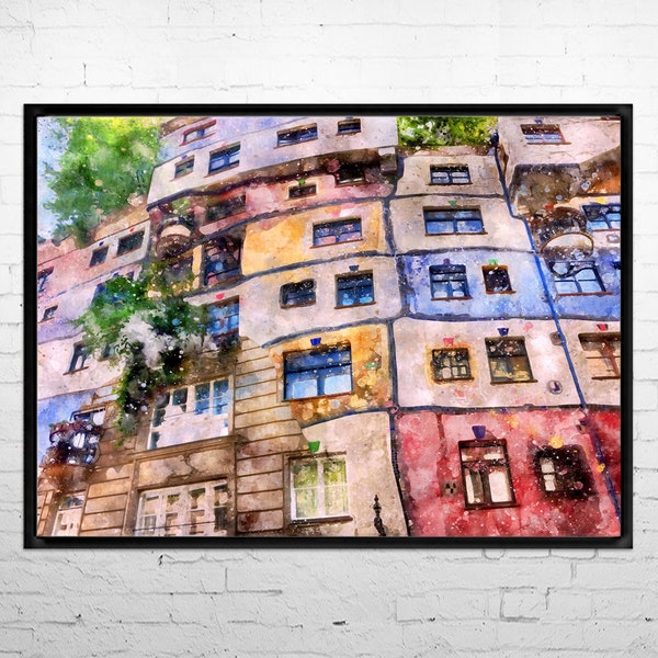 Hundertwasser Posters - Etsy