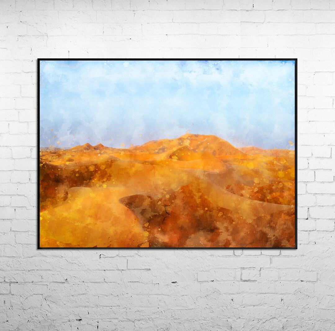 Sahara Wall Art, Sahara Print, Sahara Poster, Desert Print, Desert ...