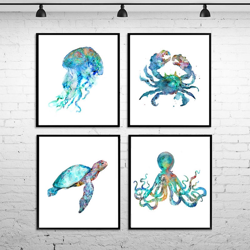 Sea Animal Painting - Etsy