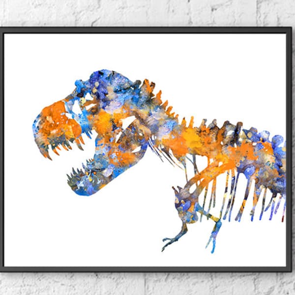 T Rex Poster - Etsy