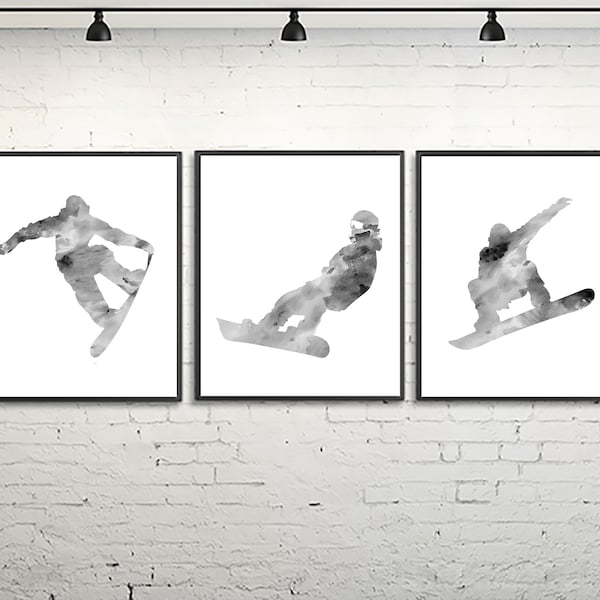 Snowboarding Decor - Etsy