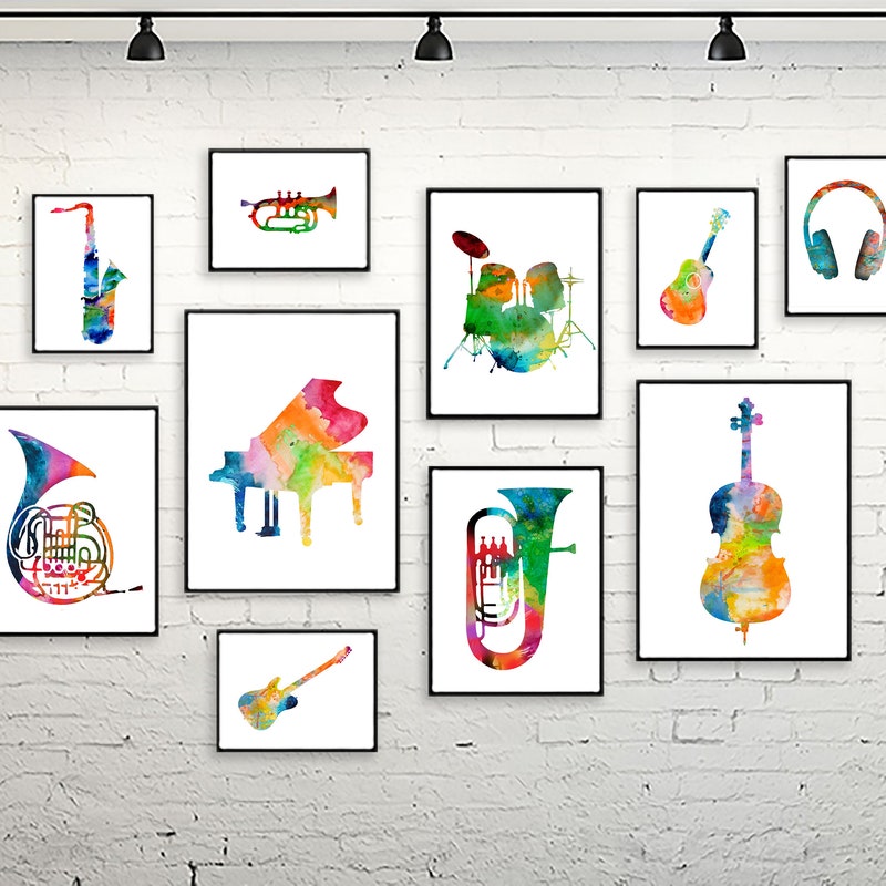 Music Art Print - Etsy