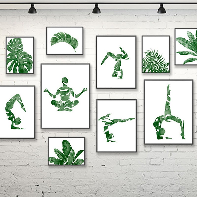 Yoga Art - Etsy