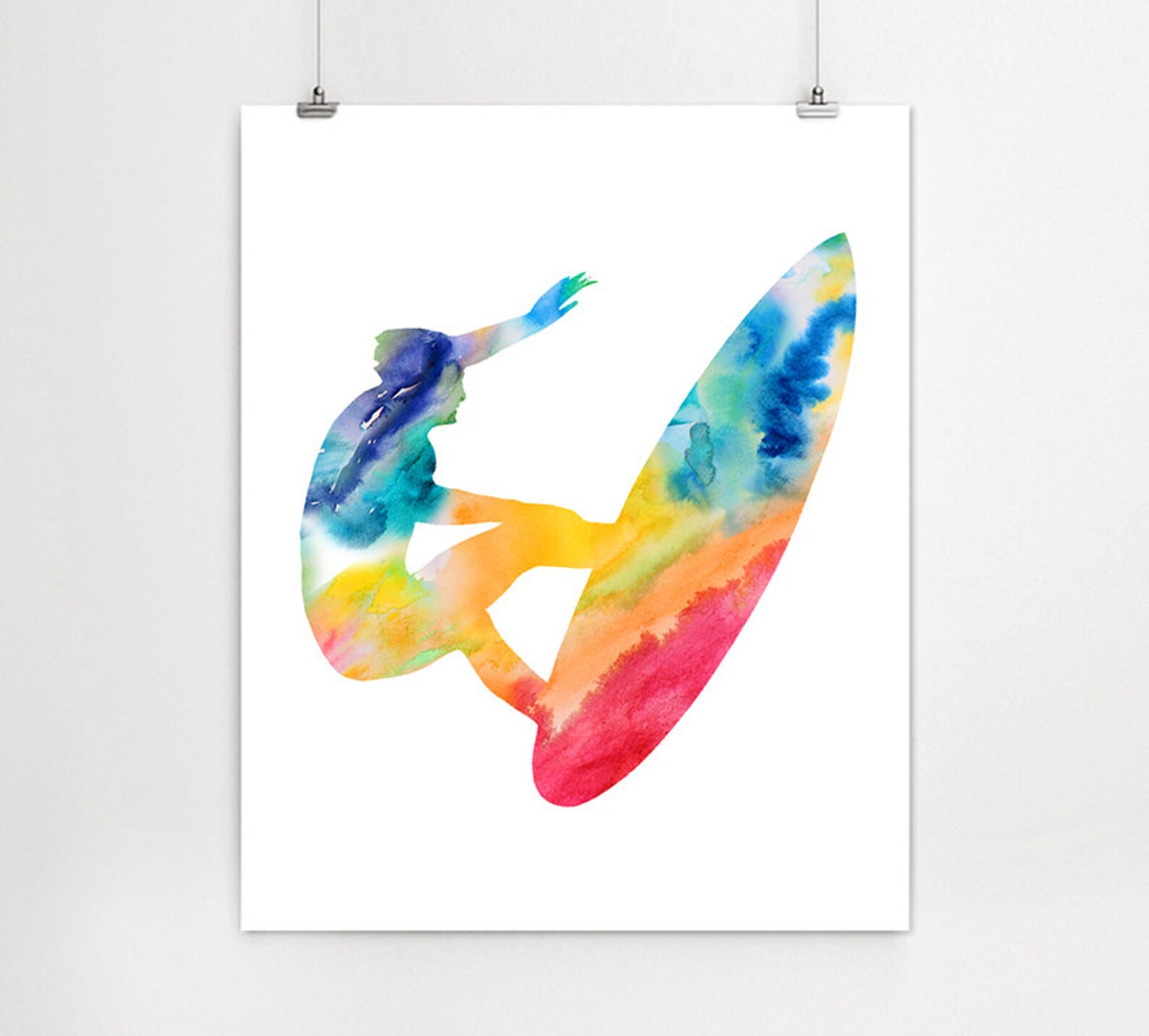 Surfing Print Surf Art Surf Poster Set of 3 Nautical Art - Etsy