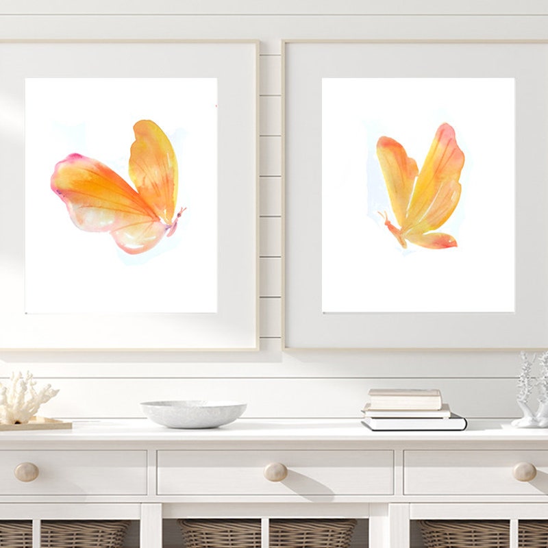 Orange Butterfly - Etsy