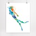 Scuba Diving Print Watercolor Scuba Diving Poster Sports - Etsy