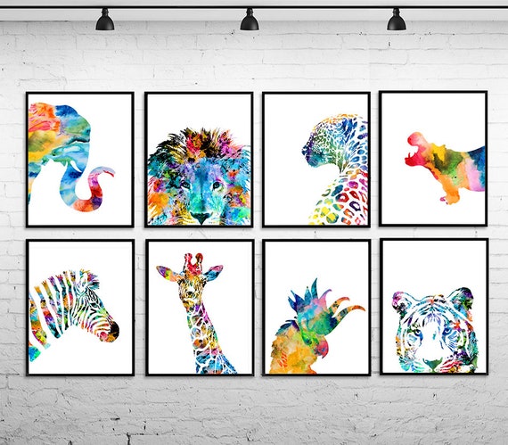 Colorful Animal Prints
