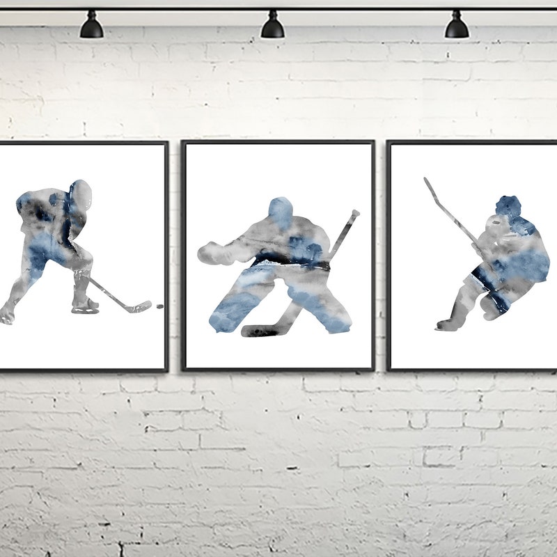 Hockey Poster - Etsy