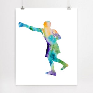 Boxing Sport Print, Boxing Poster Set of 3, Nursery Fight Sports Gift ...