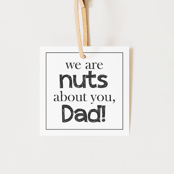 Nuts About About Dad - Etsy