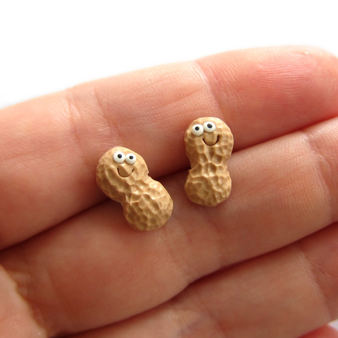 Funny Peanut Earrings Peanut Jewelry Peanut Seeds Peanut - Etsy UK