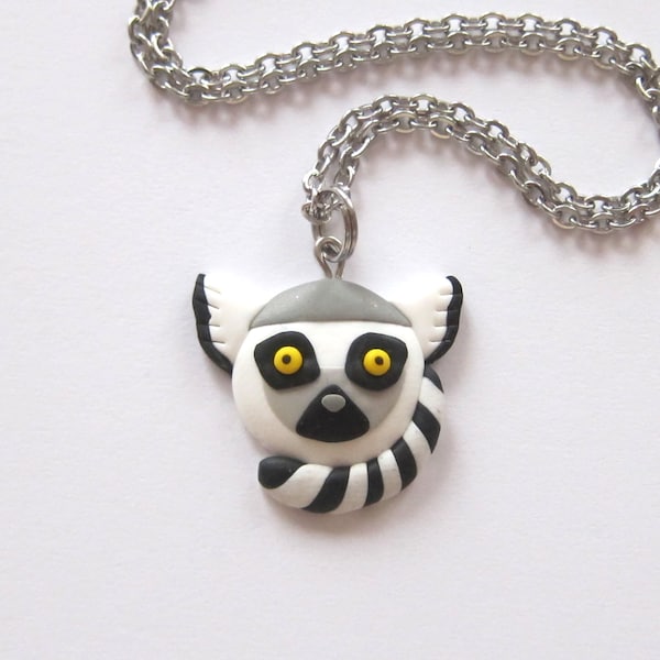 Lemur Necklace - Etsy
