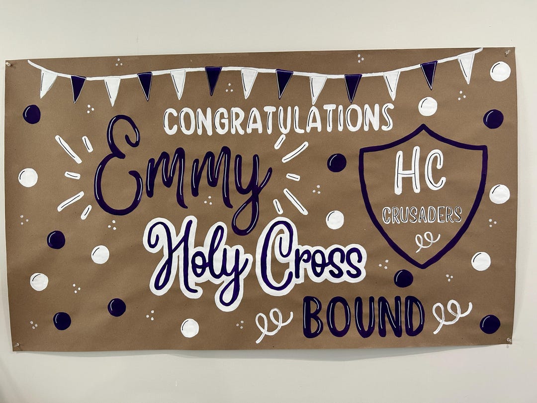 Graduation Banner | Graduation Party | College Bound | Customized ...