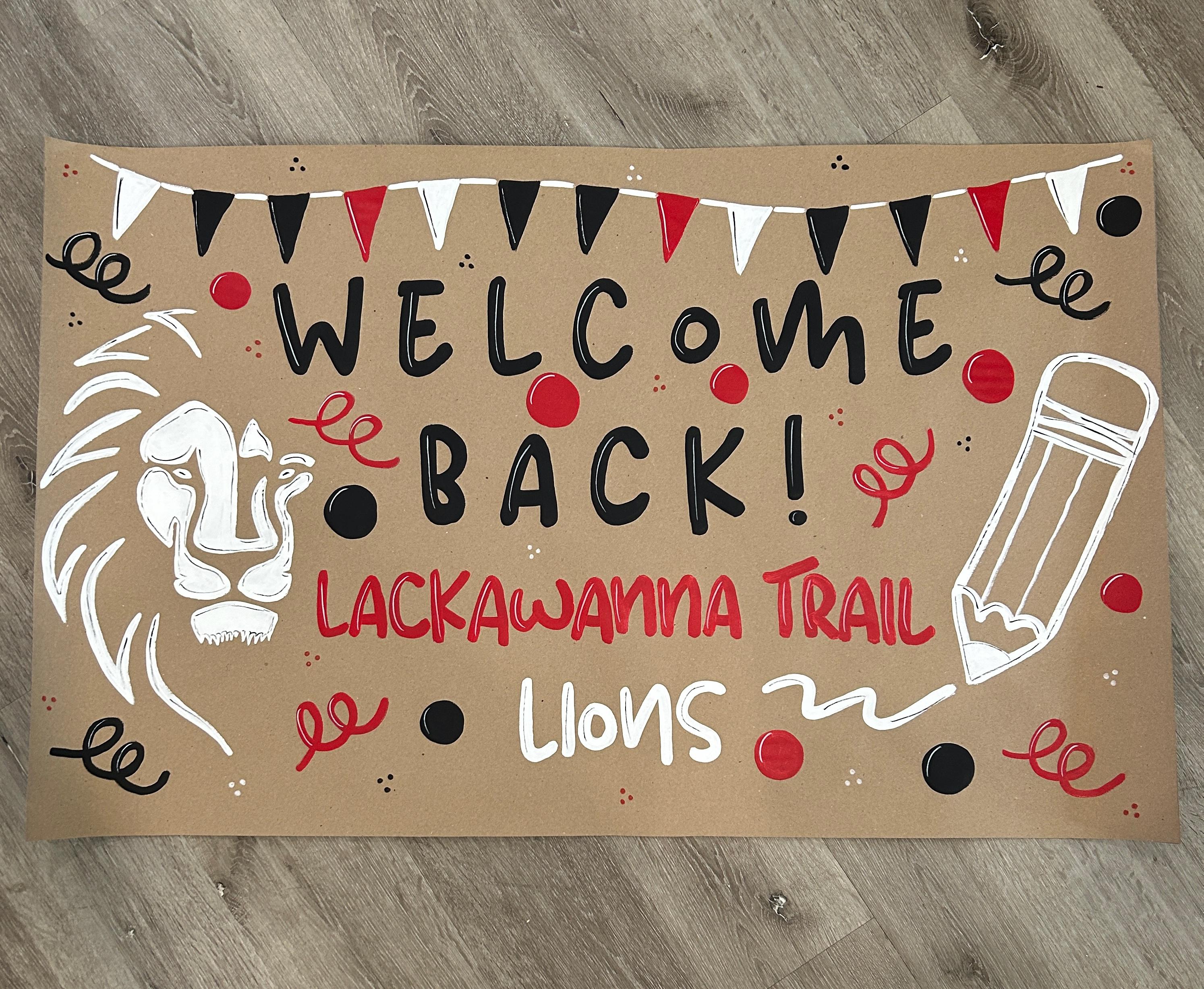 Welcome Back Banner | Teacher Banner | School Banner | Customized ...