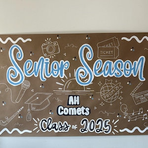 Senior Season Banner | High School Graduation | Graduation Party ...