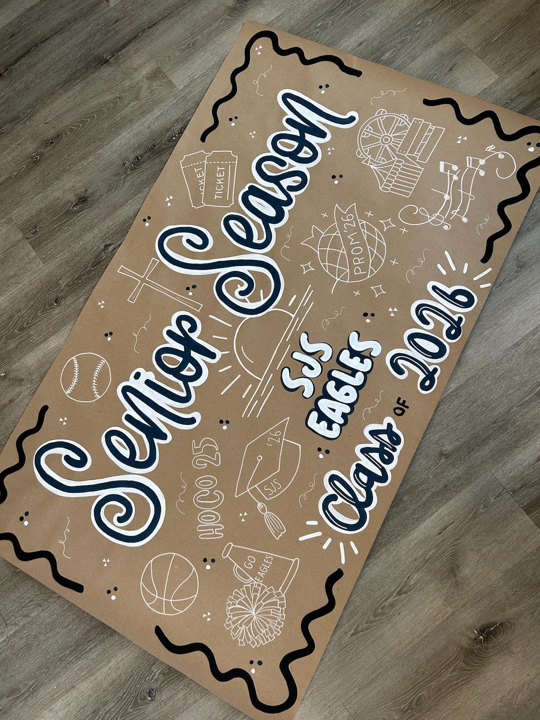 Senior Season Banner | High School Graduation | Graduation Party ...
