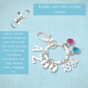 Farmers Keyring Tractor Key Ring Farm Key Ring Personalised - Etsy