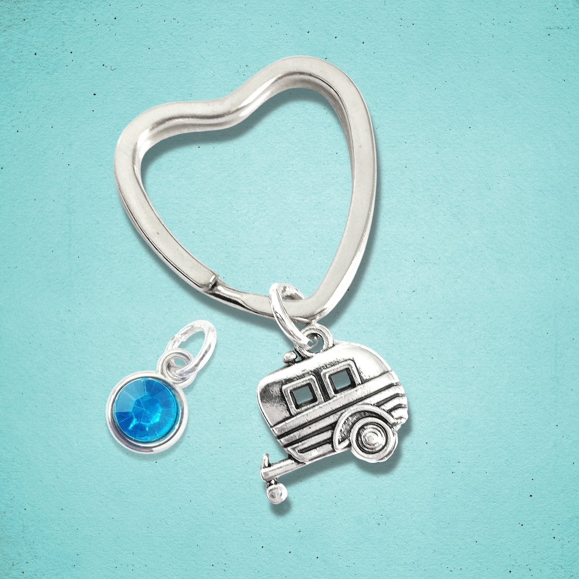 Caravan key ring Personalised Novelty Camper Owner Keychain | Etsy