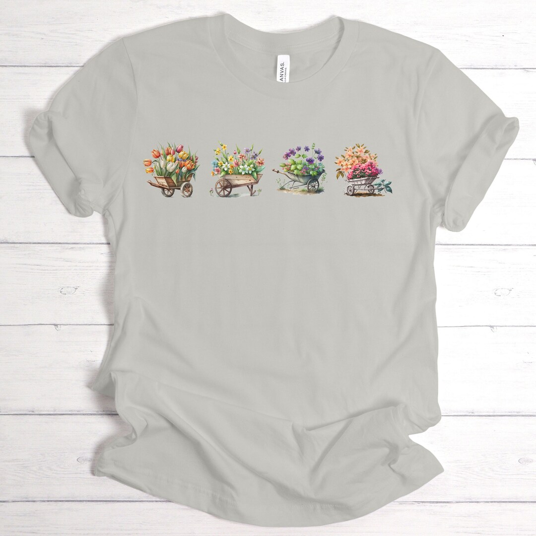 Flower Shirt, Cottage Core Shirt, Cottage Core Flower Shirt, Cottage ...