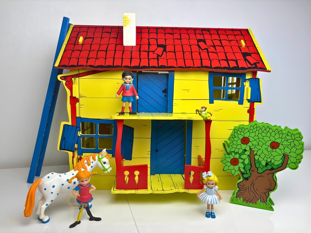 Pippi Longstocking House. Villa Villekulla. Astrid Lindgren. Pippi ...
