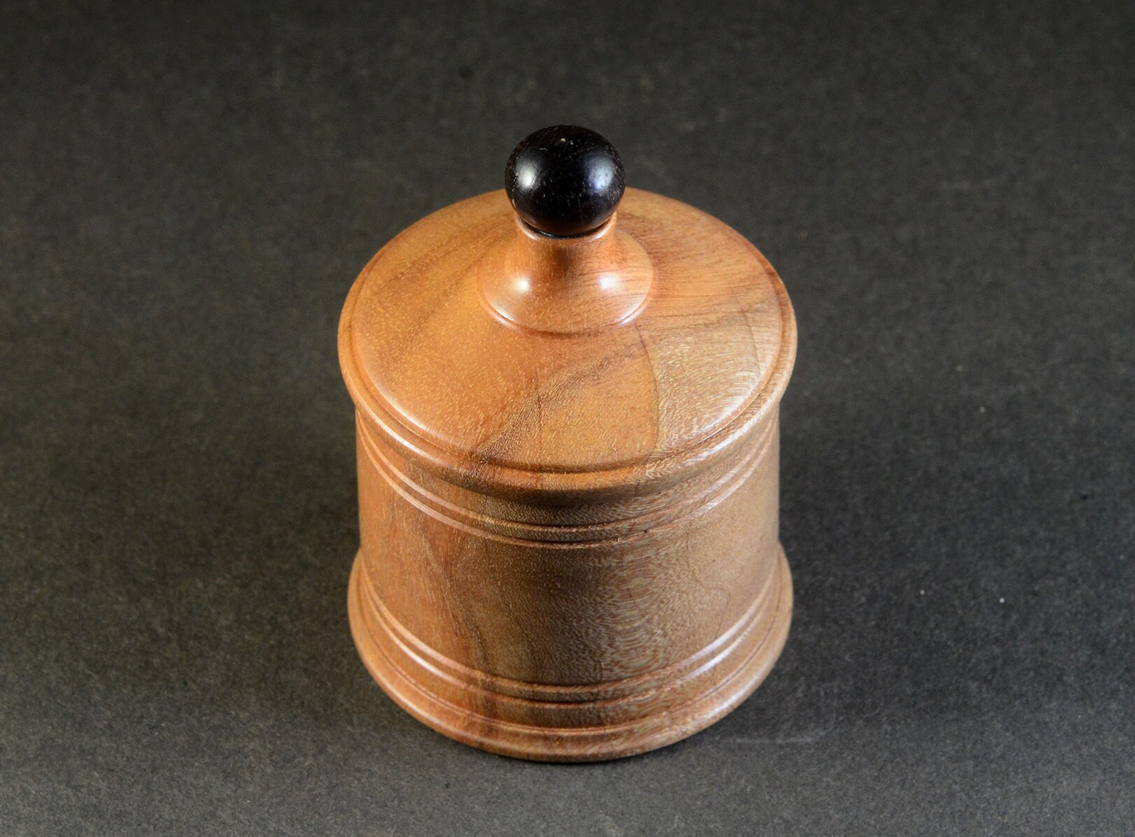 Cherry Lidded Box With Ironwood Insert Handmade Lathe Turned - Etsy
