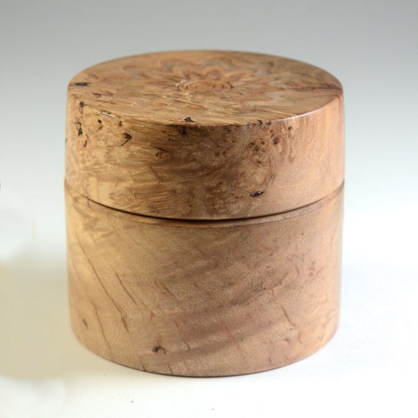 Lathe Turned Lidded Box - Etsy