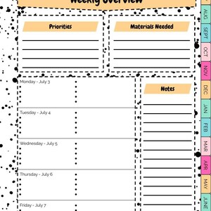 Digital Lesson Planner for Teachers 2023-2024 Google Slides - Etsy