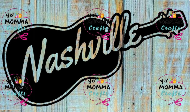 Nashville Guitar - Etsy