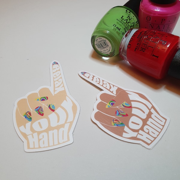 Nail Tech Stickers - Etsy