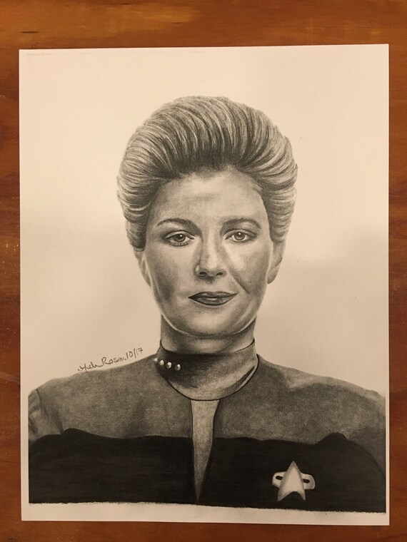 Captain Janeway Portrait | Etsy
