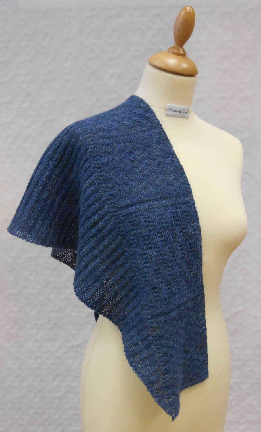 Cas Shawl PDF Knitting Pattern Collared Scarf Shawl - Etsy Australia