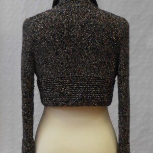 Waterfall Cropped Jacket Knitting Pattern PDF - Etsy