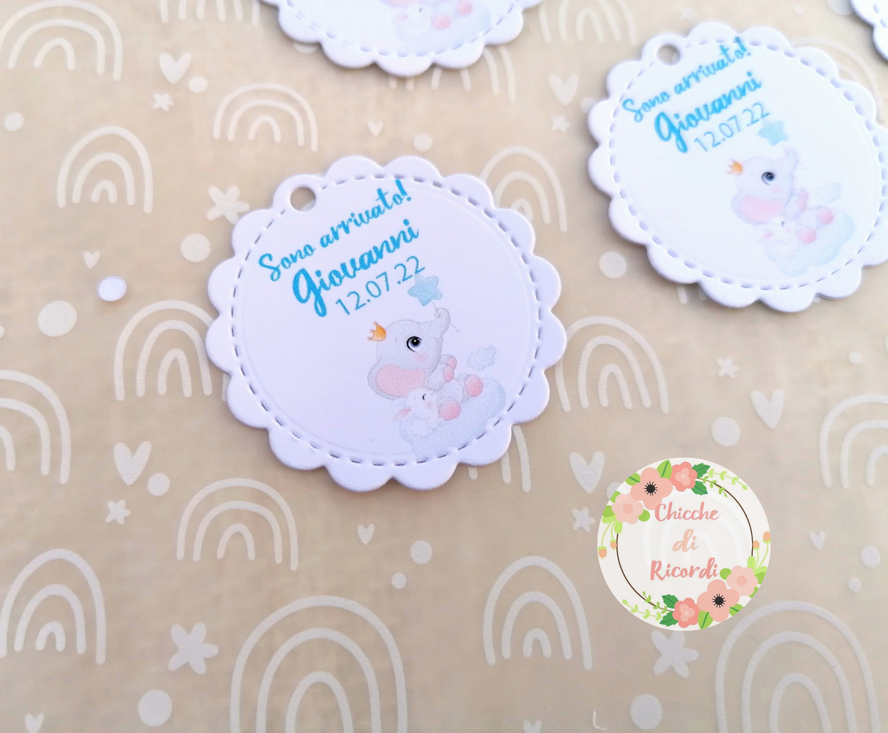 Favor Card, Baptism Card, Birth Card, Birth Tag, Baptism Tag, Baptism ...