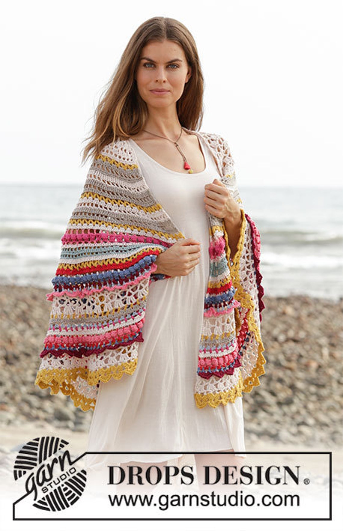 Hand Made Shawl, Triangular Shawl, Wool Shawl, Spring Shawl, Knit Shawl ...