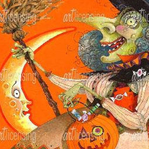 Galchutt WITCH Rug Hooking Pattern 35 X 26 - Etsy